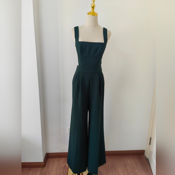 Reiss | Pants & Jumpsuits | Reiss Dion Wideleg Cutout Jumpsuit | Poshmark